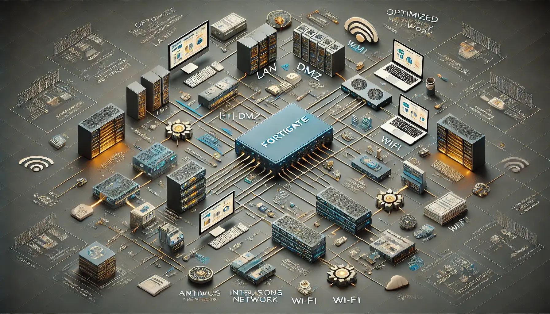 Fortigate Firewall: Configuration and Policy Management